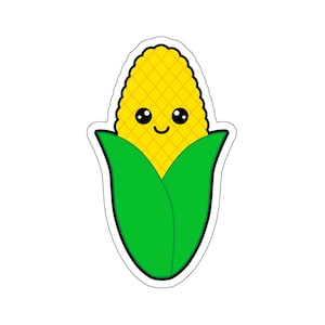 Corn Sticker - Etsy