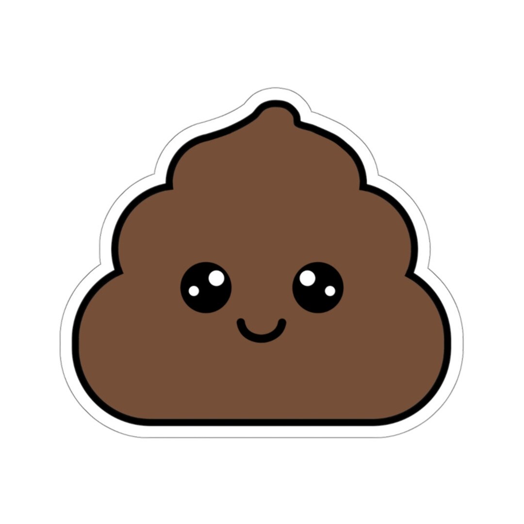 Poop Sticker - Etsy