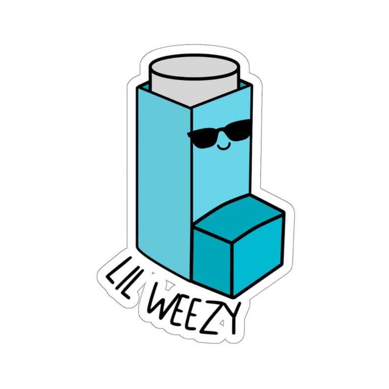 Lil Weezy Inhaler Sticker - Etsy