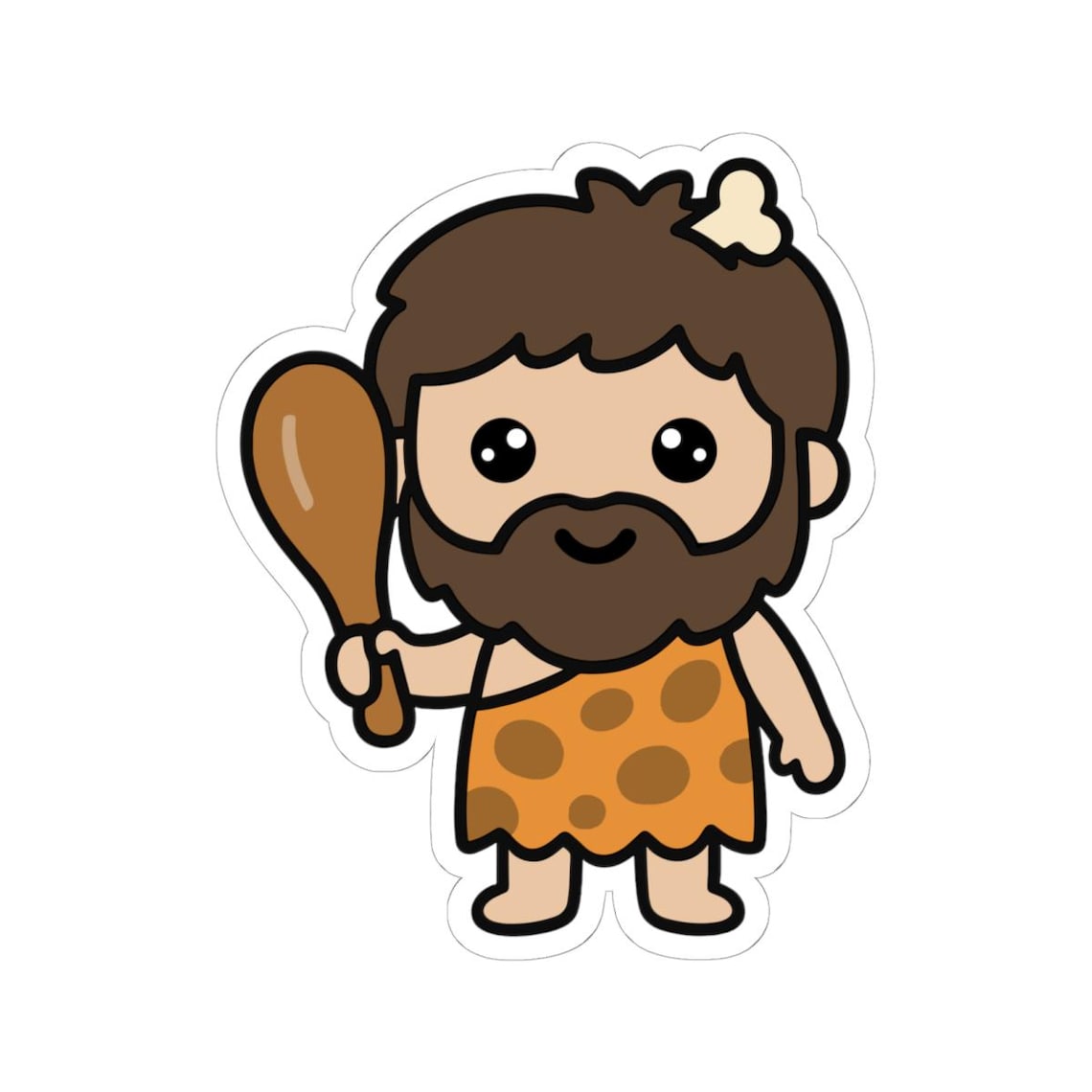 Caveman Sticker - Etsy