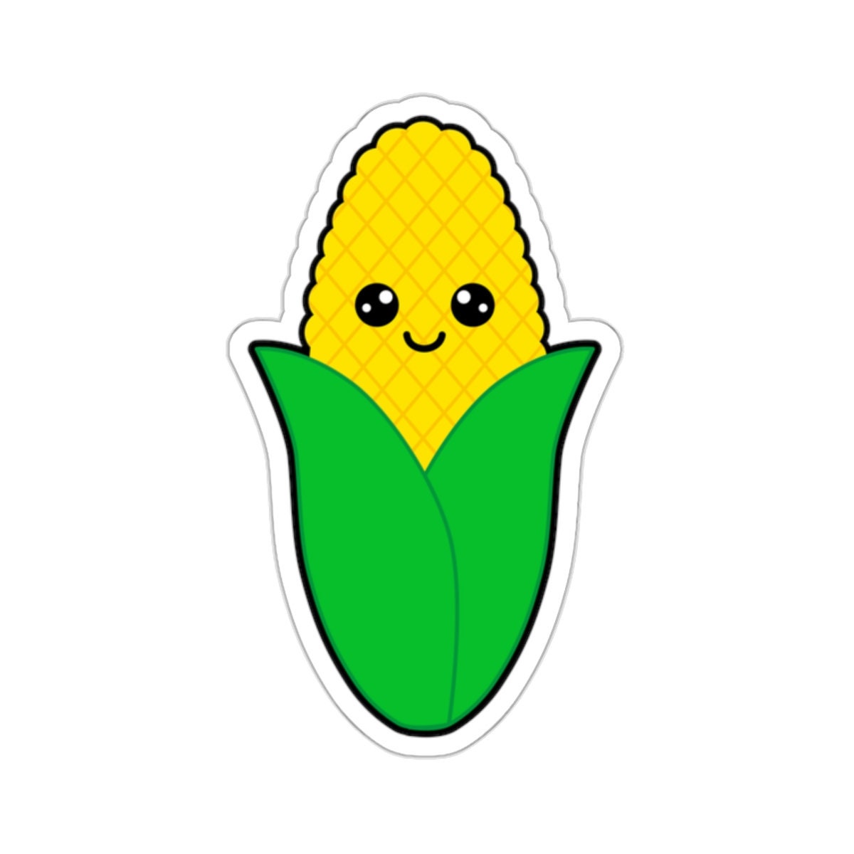 Corn Sticker - Etsy