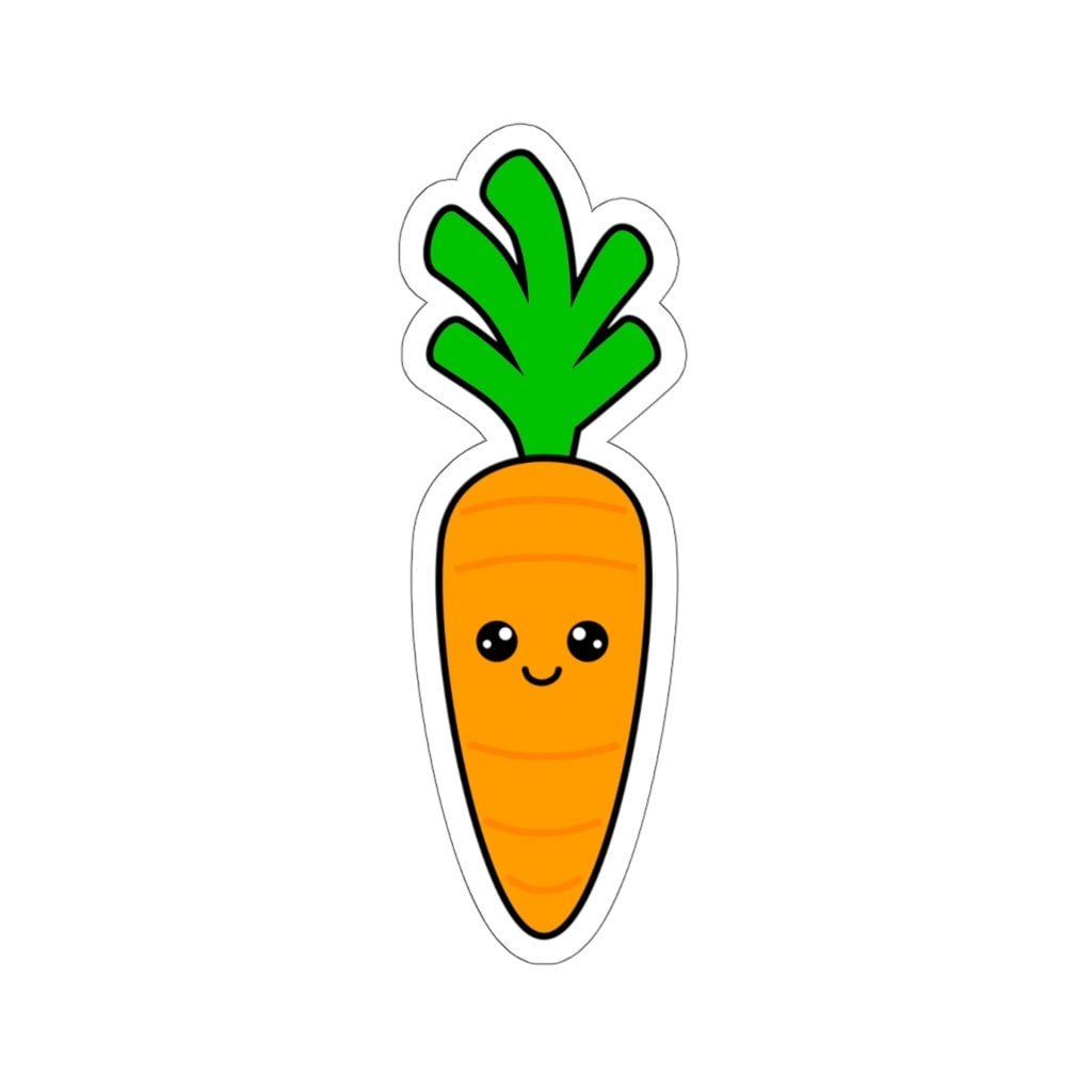 Carrot Sticker - Etsy
