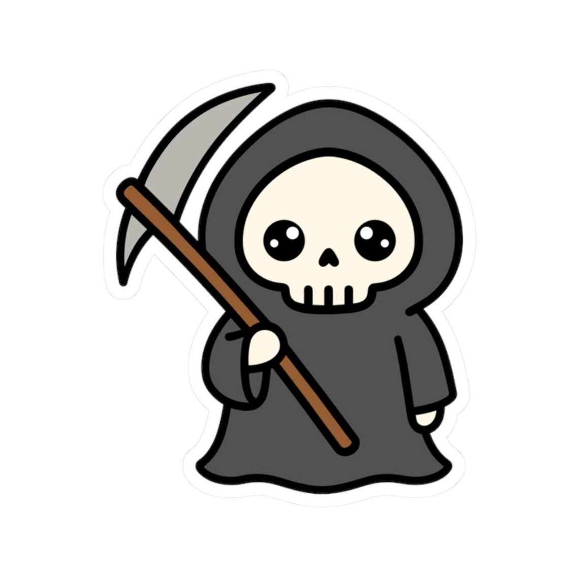 Grim Reaper Sticker - Etsy