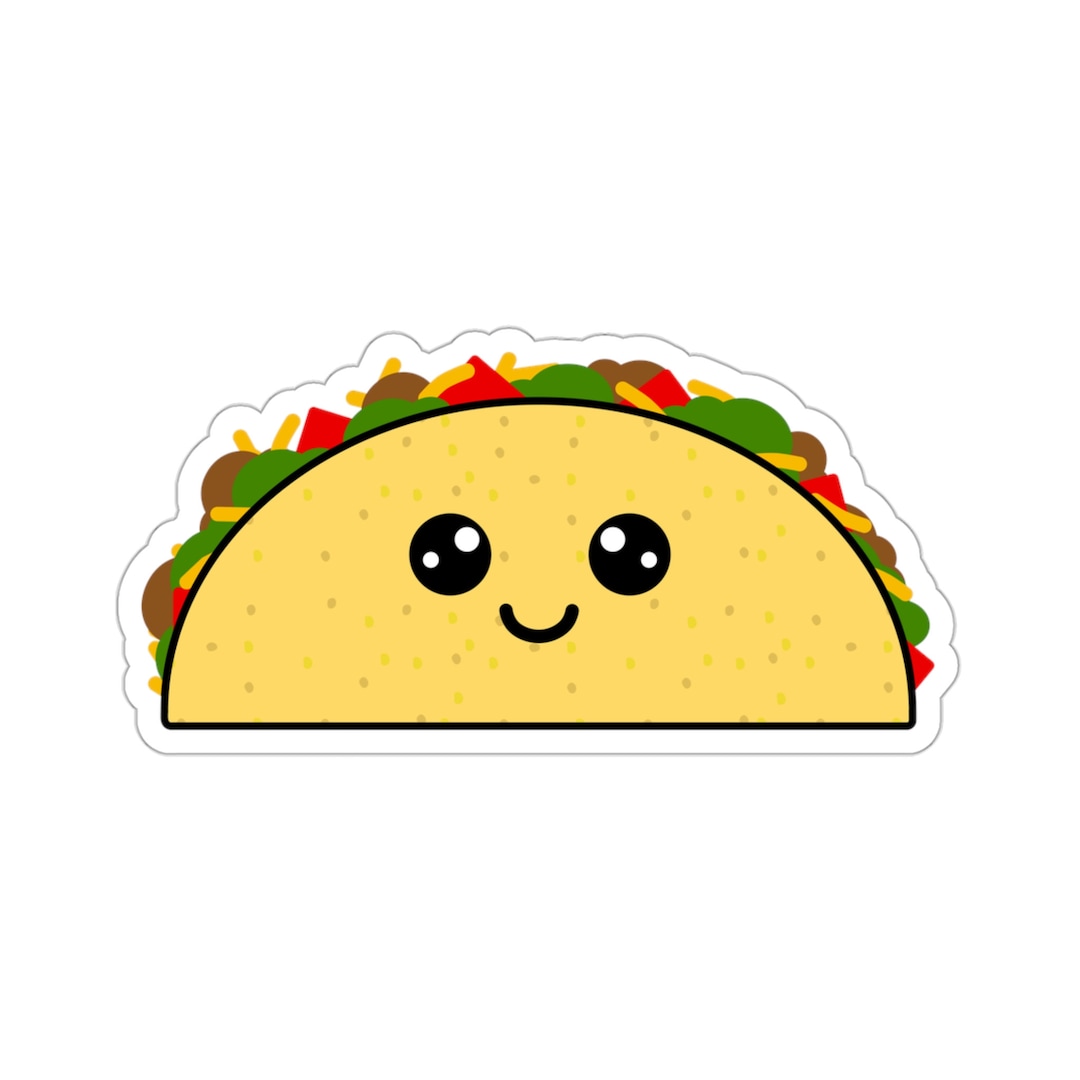 Taco Sticker - Etsy