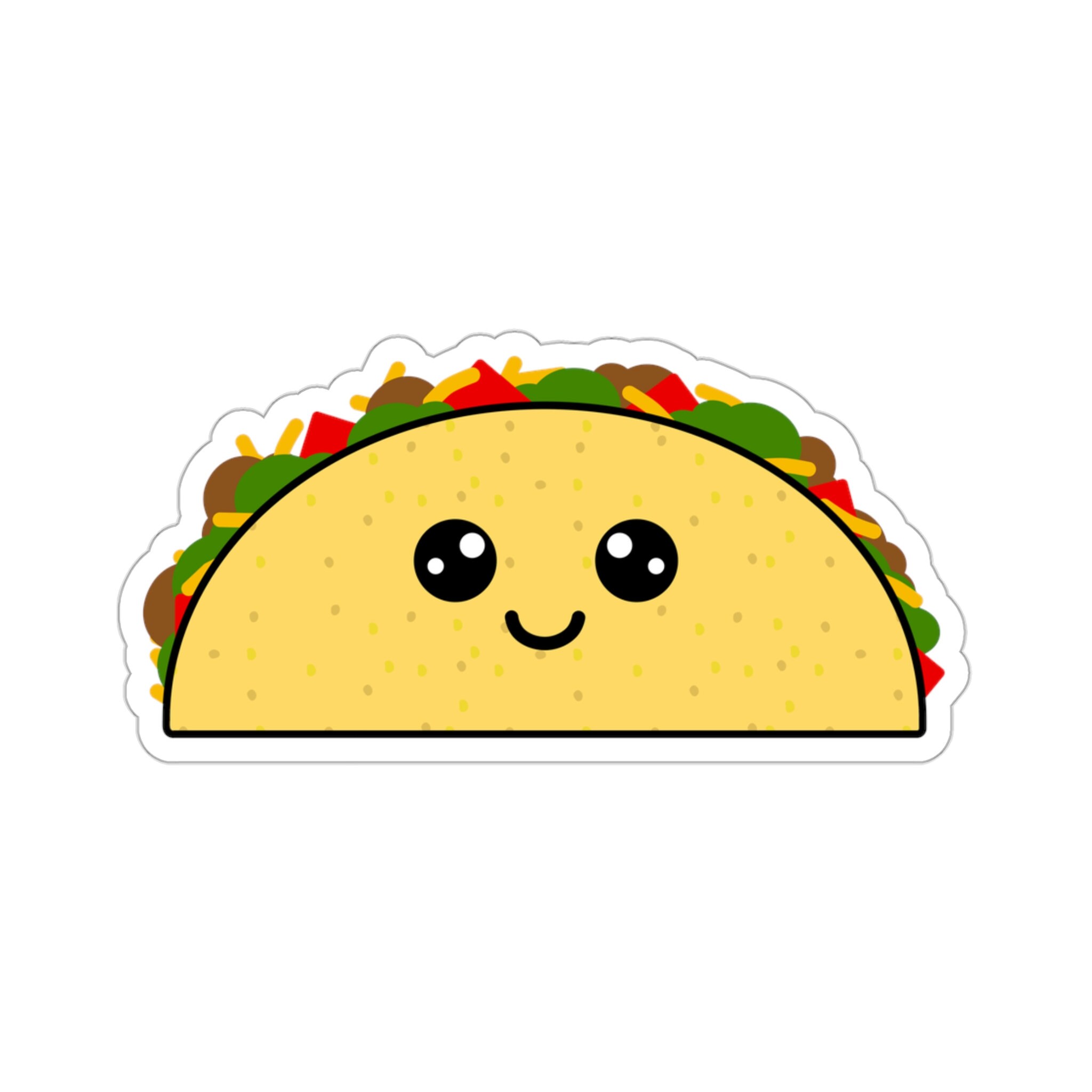 Taco Sticker - Etsy