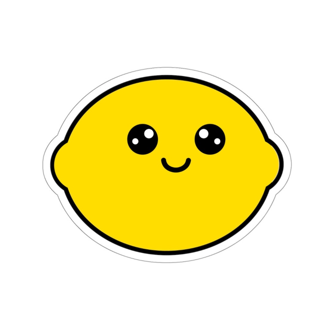 Lemon Sticker - Etsy