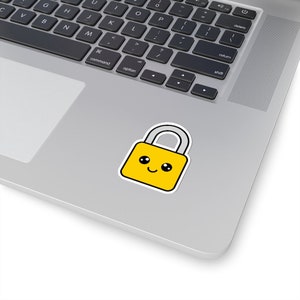 Lock Sticker - Etsy