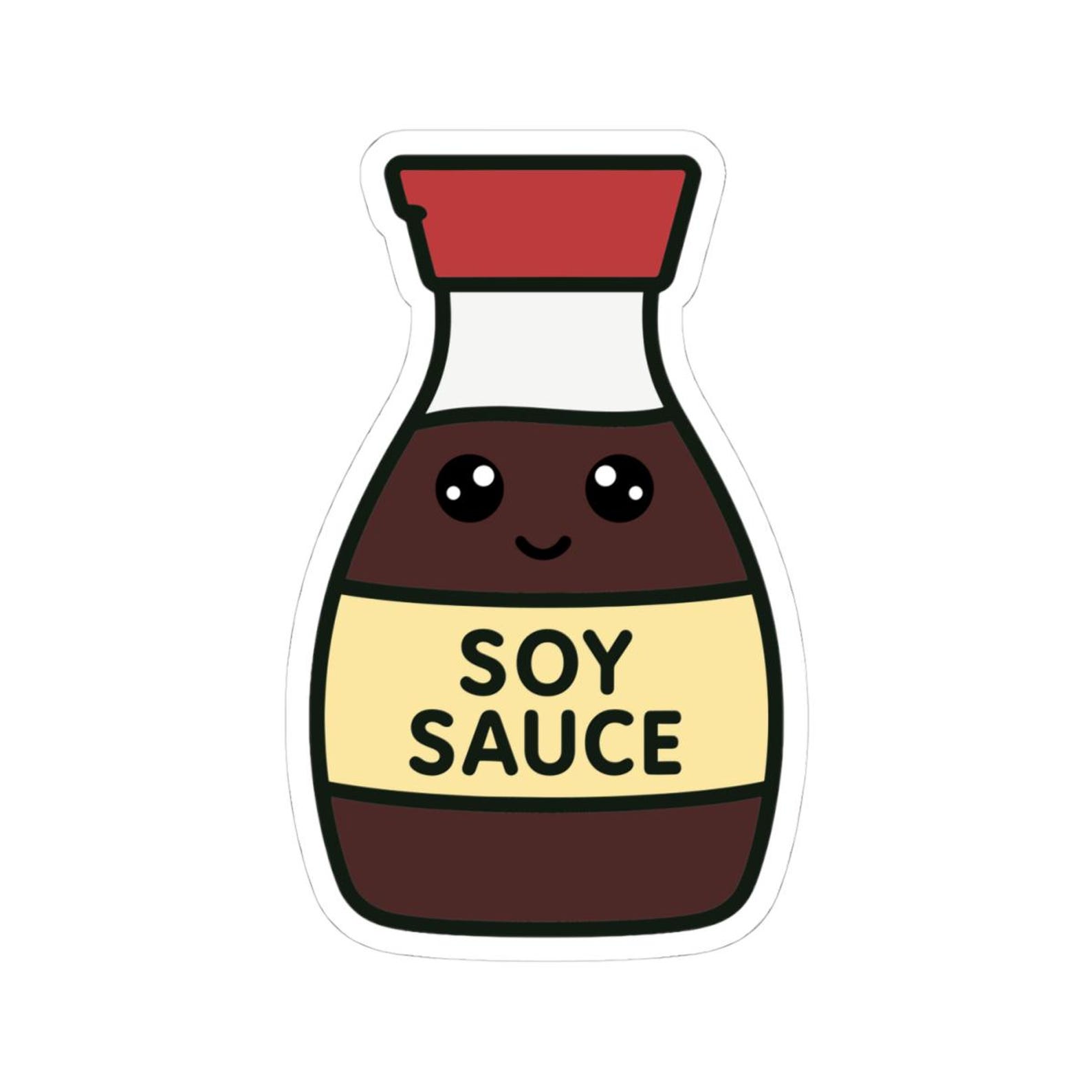 Soy Sauce Sticker - Etsy