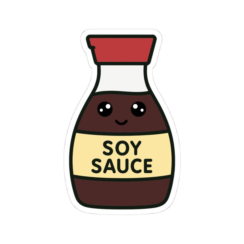 Soy Sauce Sticker - Etsy