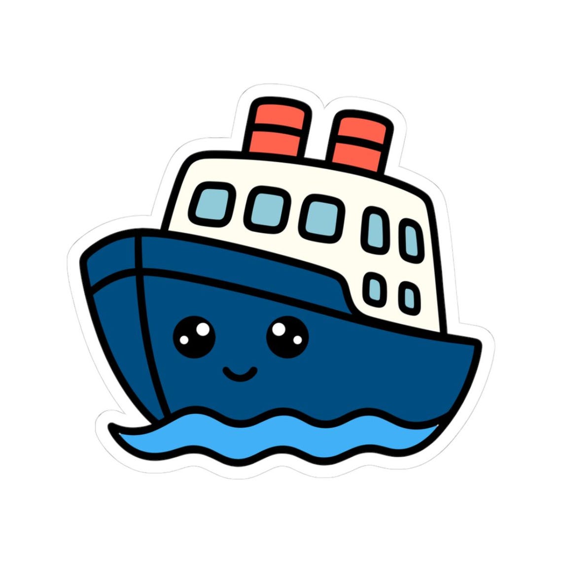 Cruise Ship Sticker - Etsy
