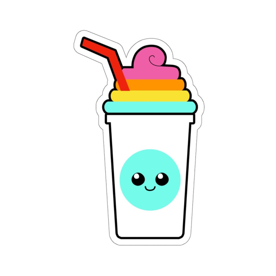 Milkshake Sticker - Etsy UK
