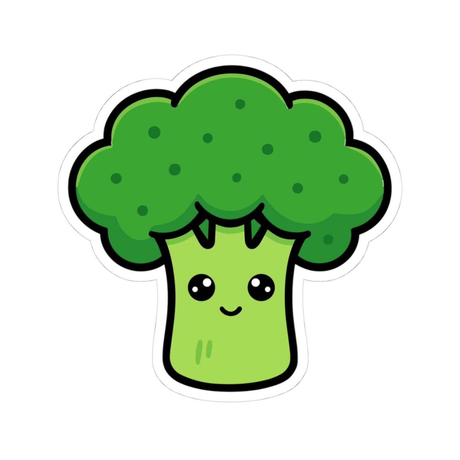 Broccoli Sticker - Etsy