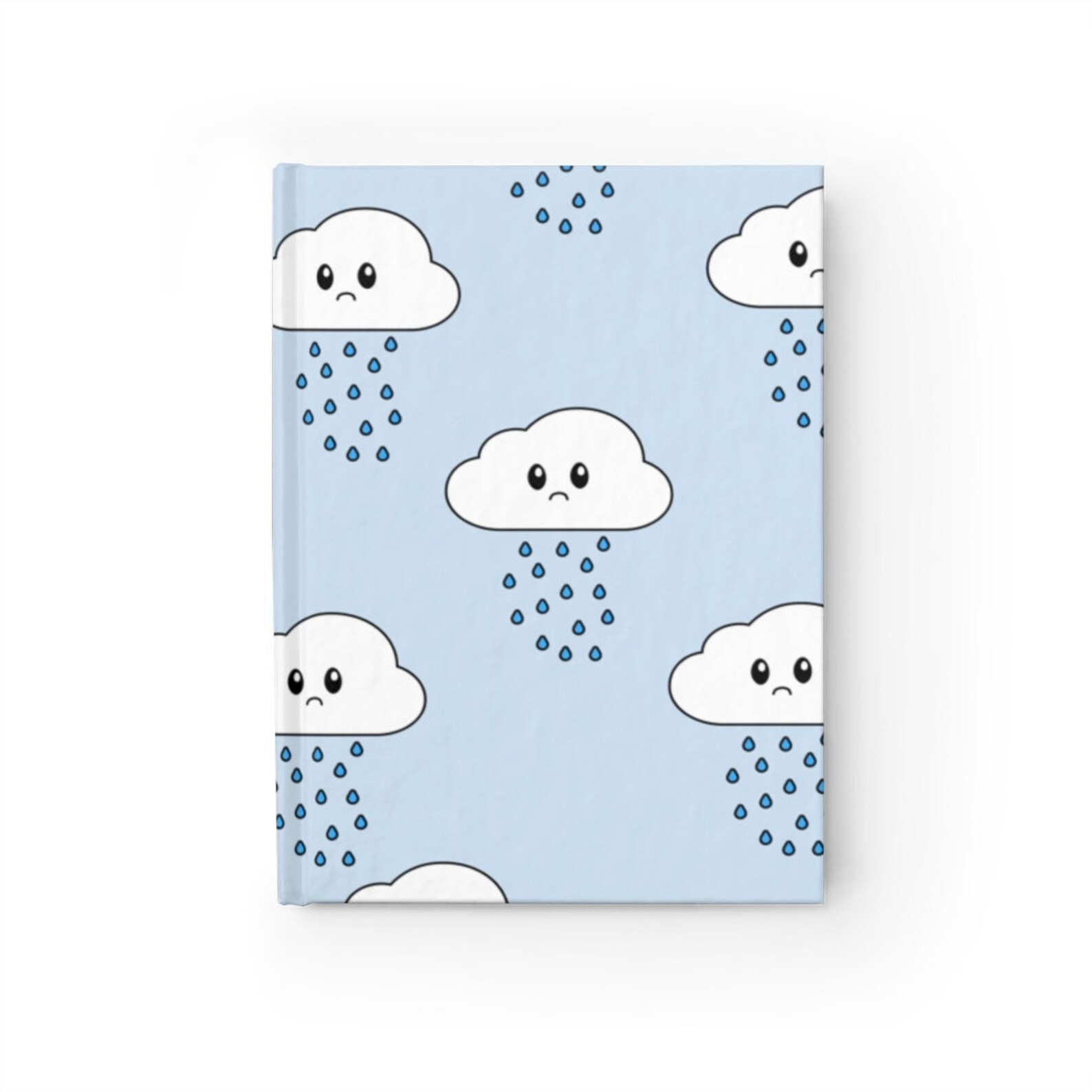 Rain Cloud Hardcover Journal - Etsy