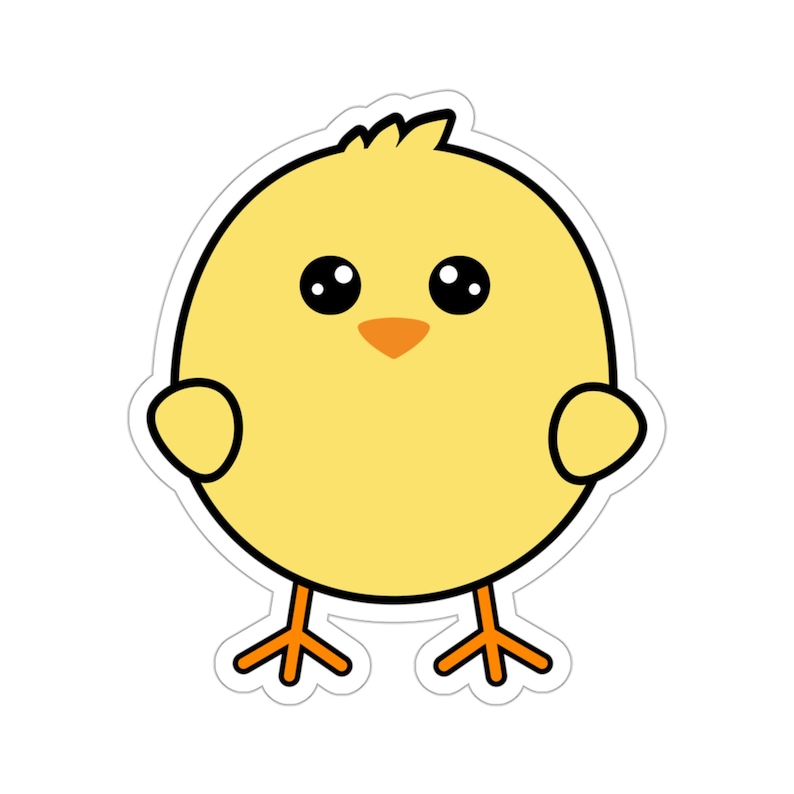 Chick Sticker - Etsy