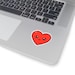 Heart Sticker - Etsy