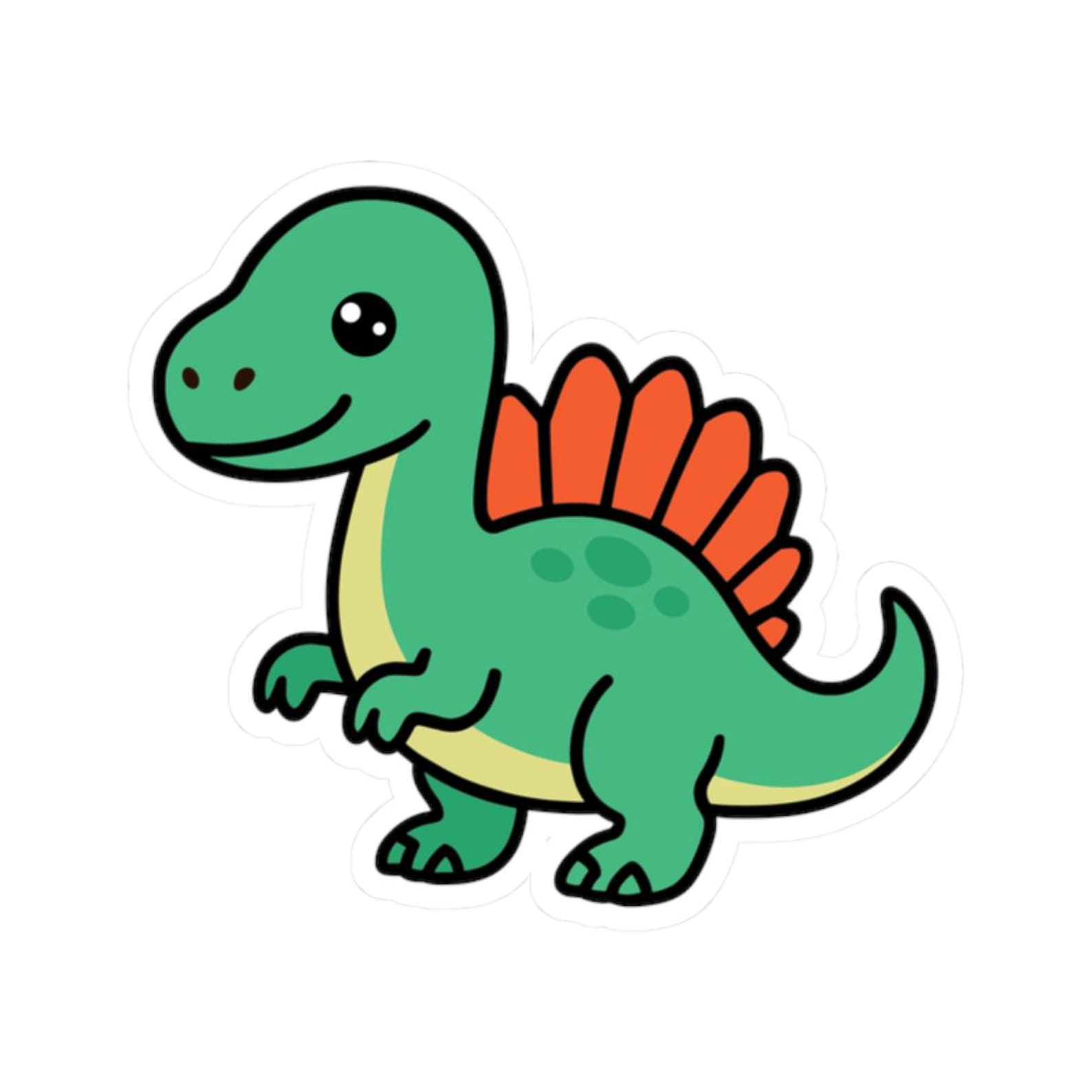 Spinosaurus Dino Sticker - Etsy