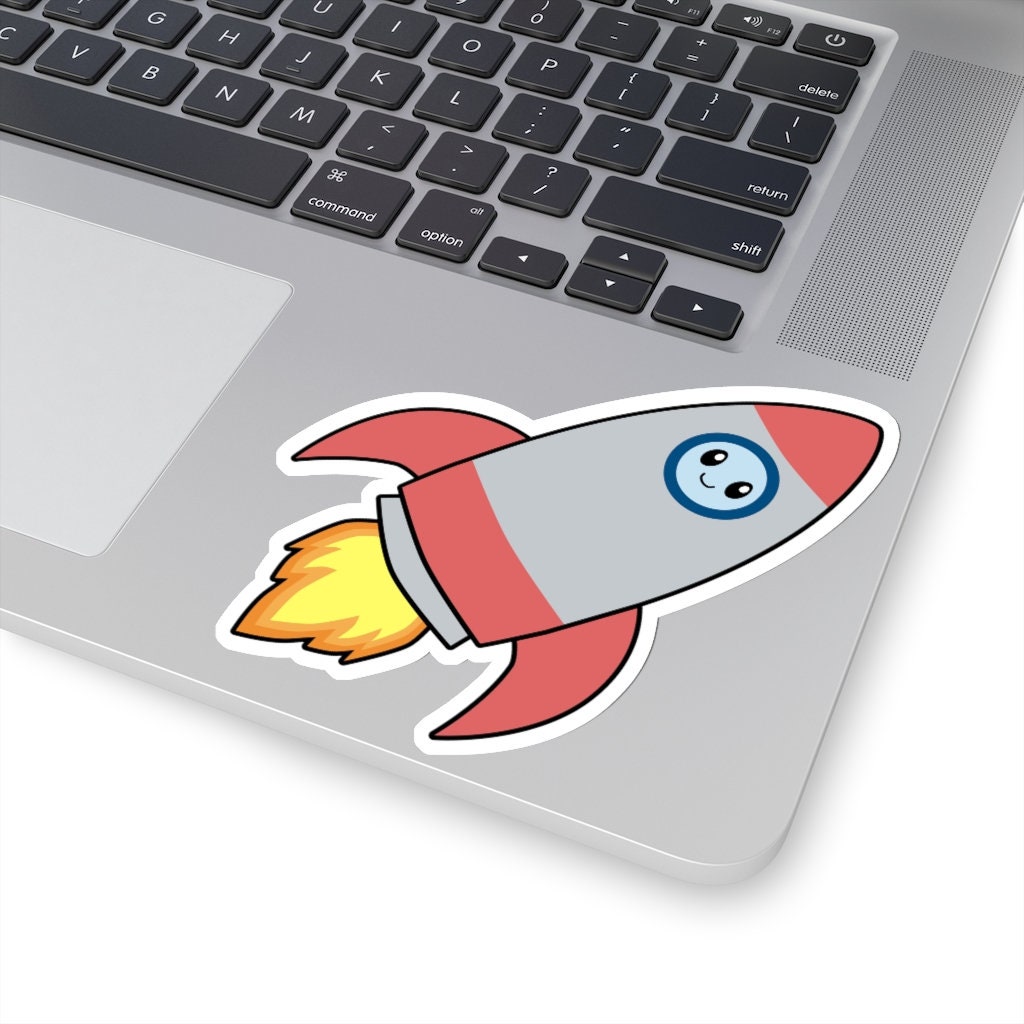 Rocket Ship Sticker - Etsy