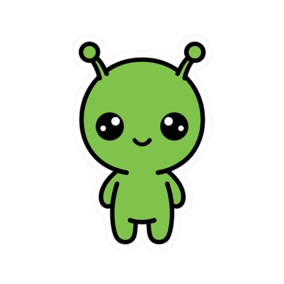 Alien Sticker - Etsy