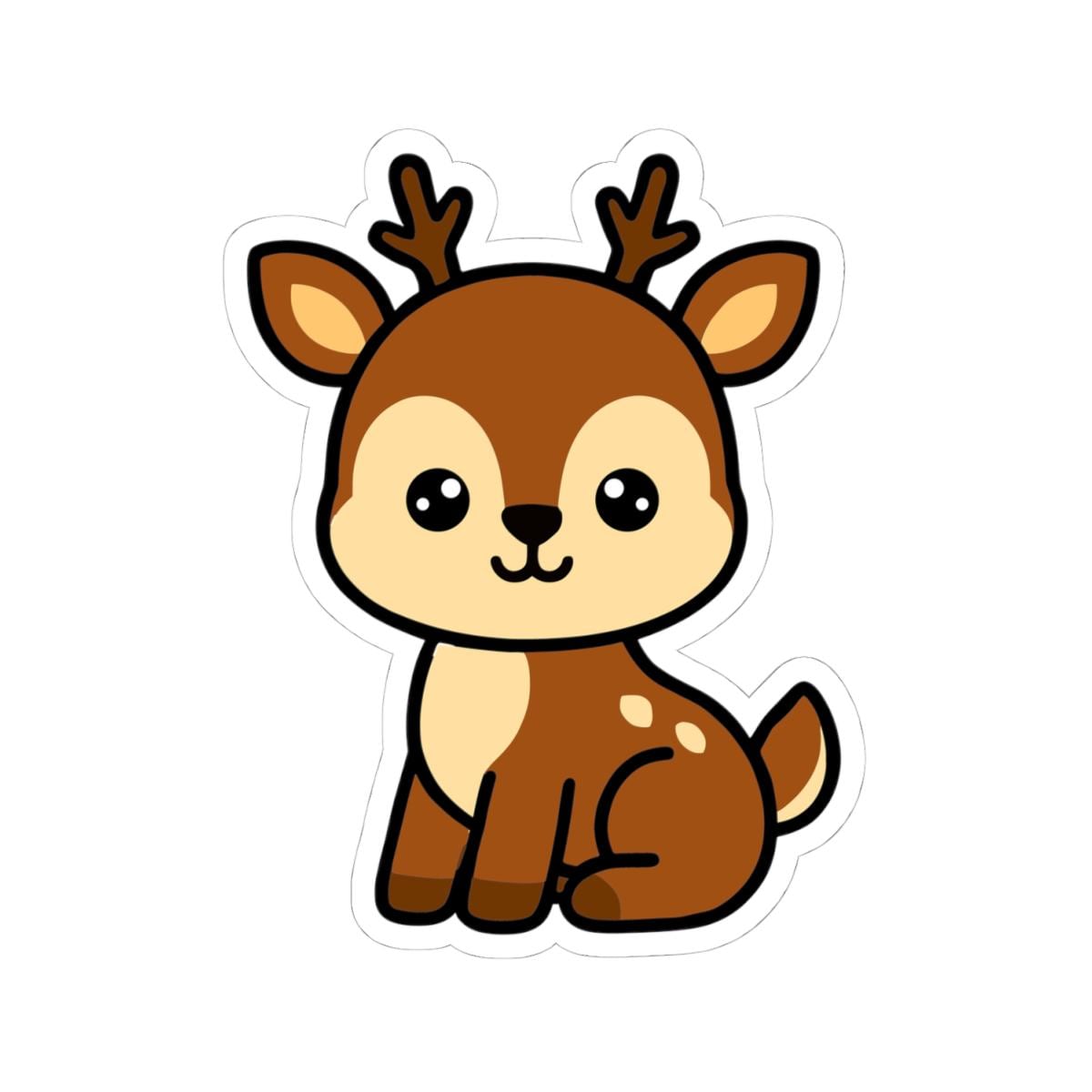 Deer Sticker - Etsy