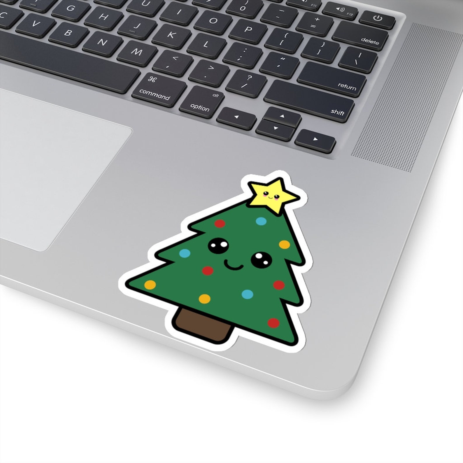 Christmas Tree Sticker - Etsy