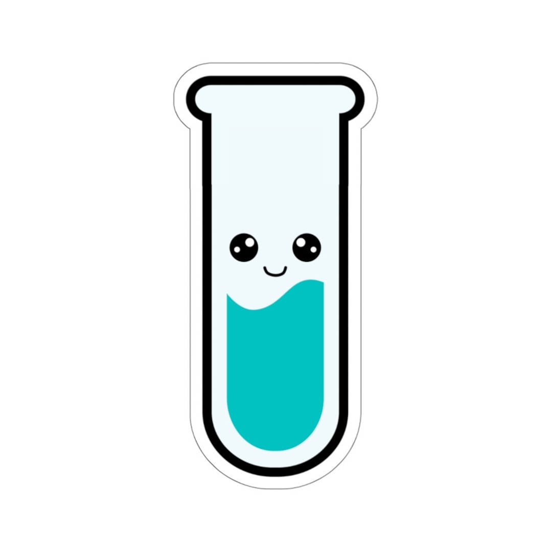Test Tube Sticker - Etsy