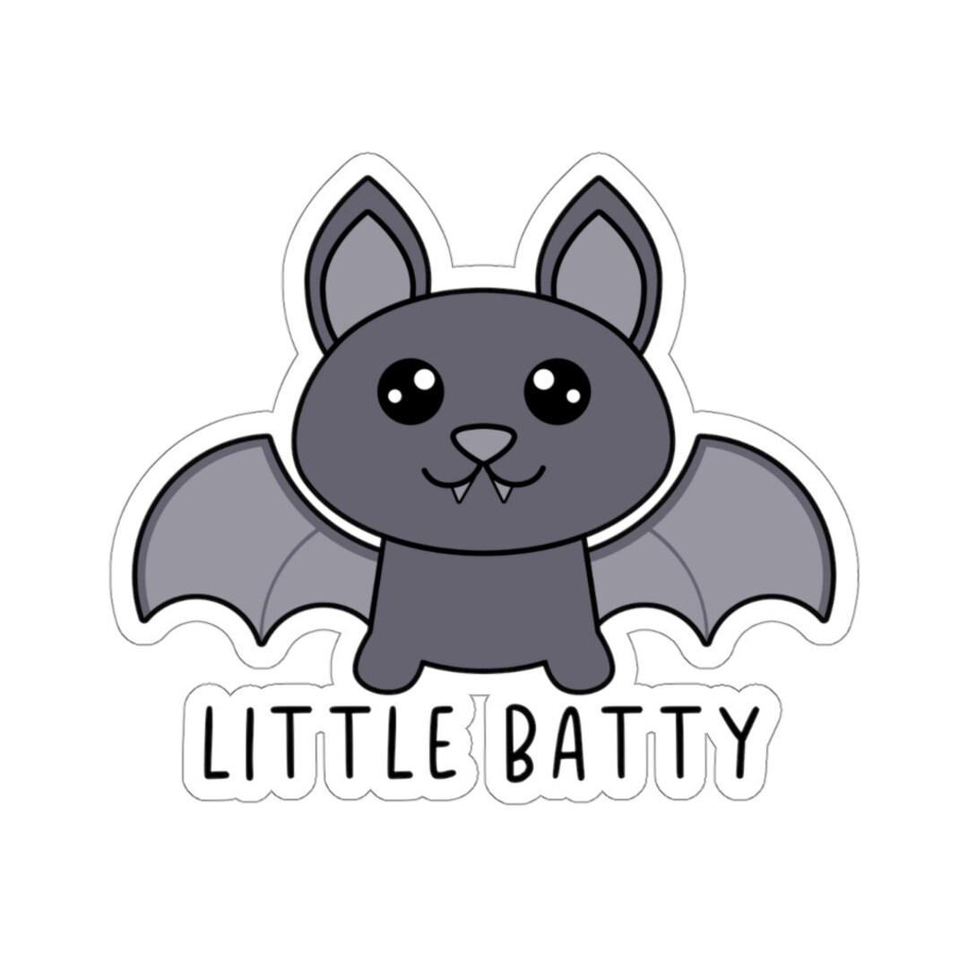 Little Batty Bat Sticker - Etsy