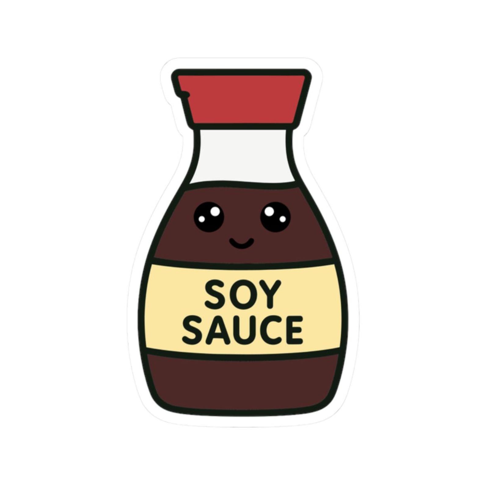 Soy Sauce Sticker - Etsy