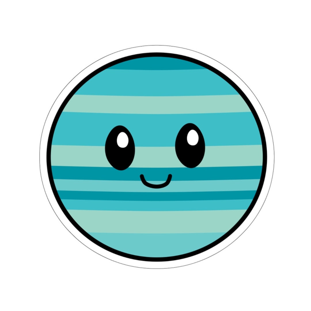 Neptune Planet Sticker - Etsy