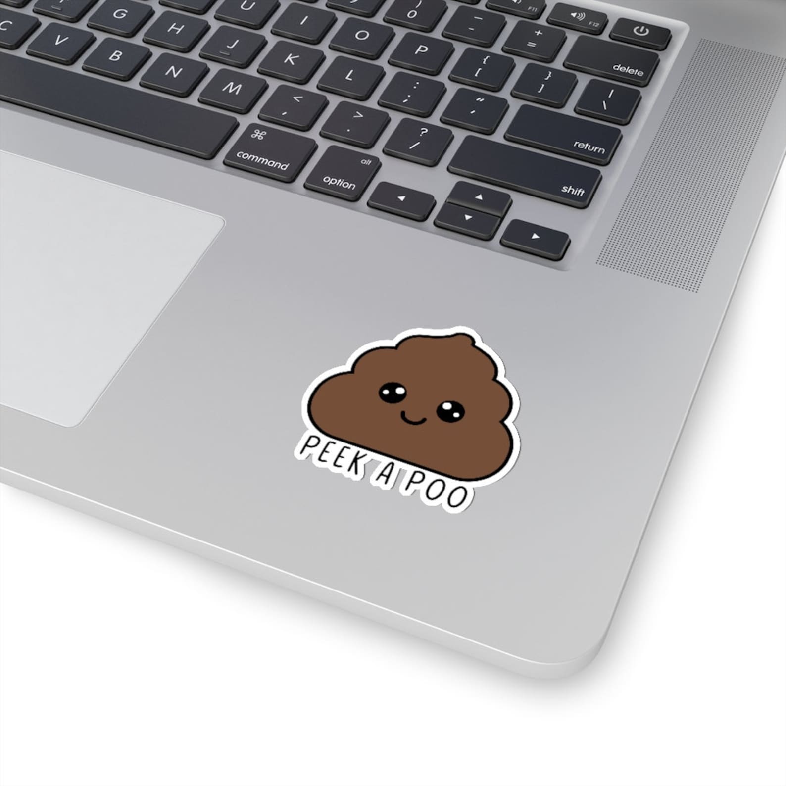 Peek A Poo Sticker - Etsy