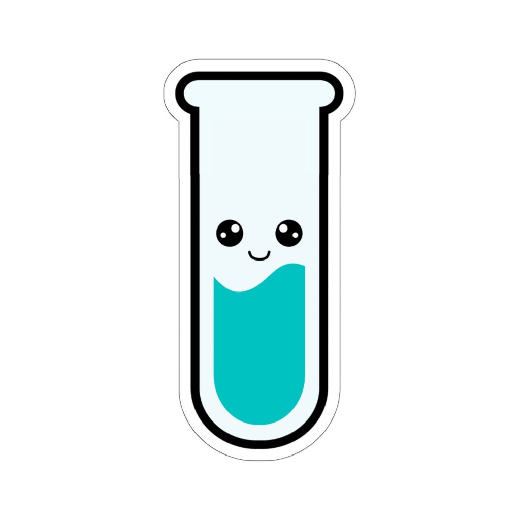 Test Tube Sticker - Etsy