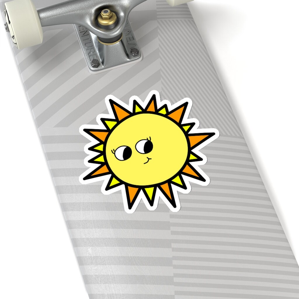Sun Sticker | Etsy