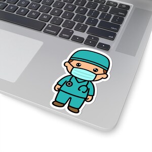 Surgeon Doctor Sticker - Etsy