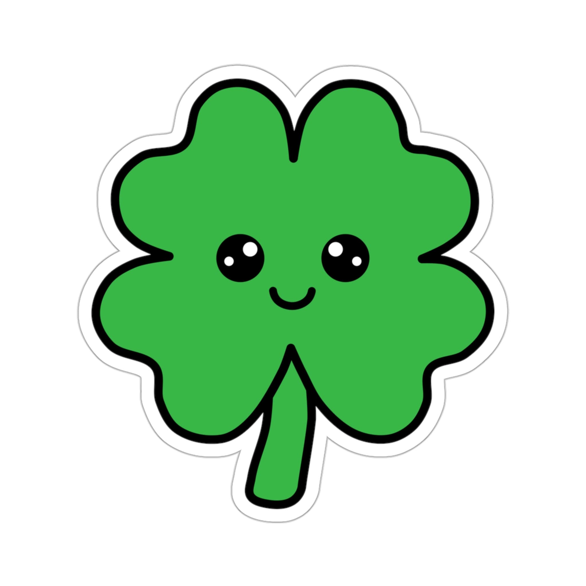 Four Leaf Clover Sticker - Etsy