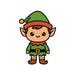 Elf Sticker - Etsy