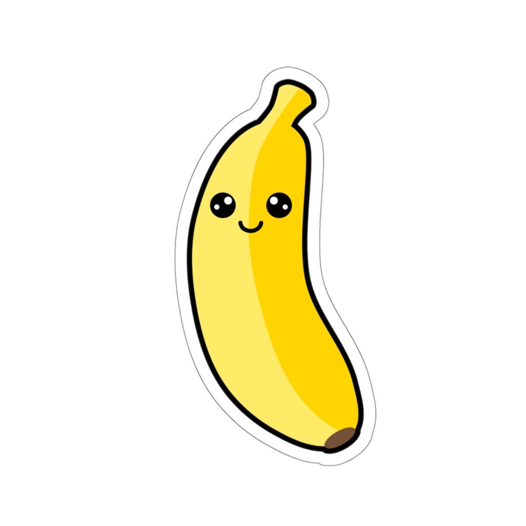 Banana Sticker - Etsy