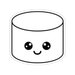 Marshmallow Sticker - Etsy