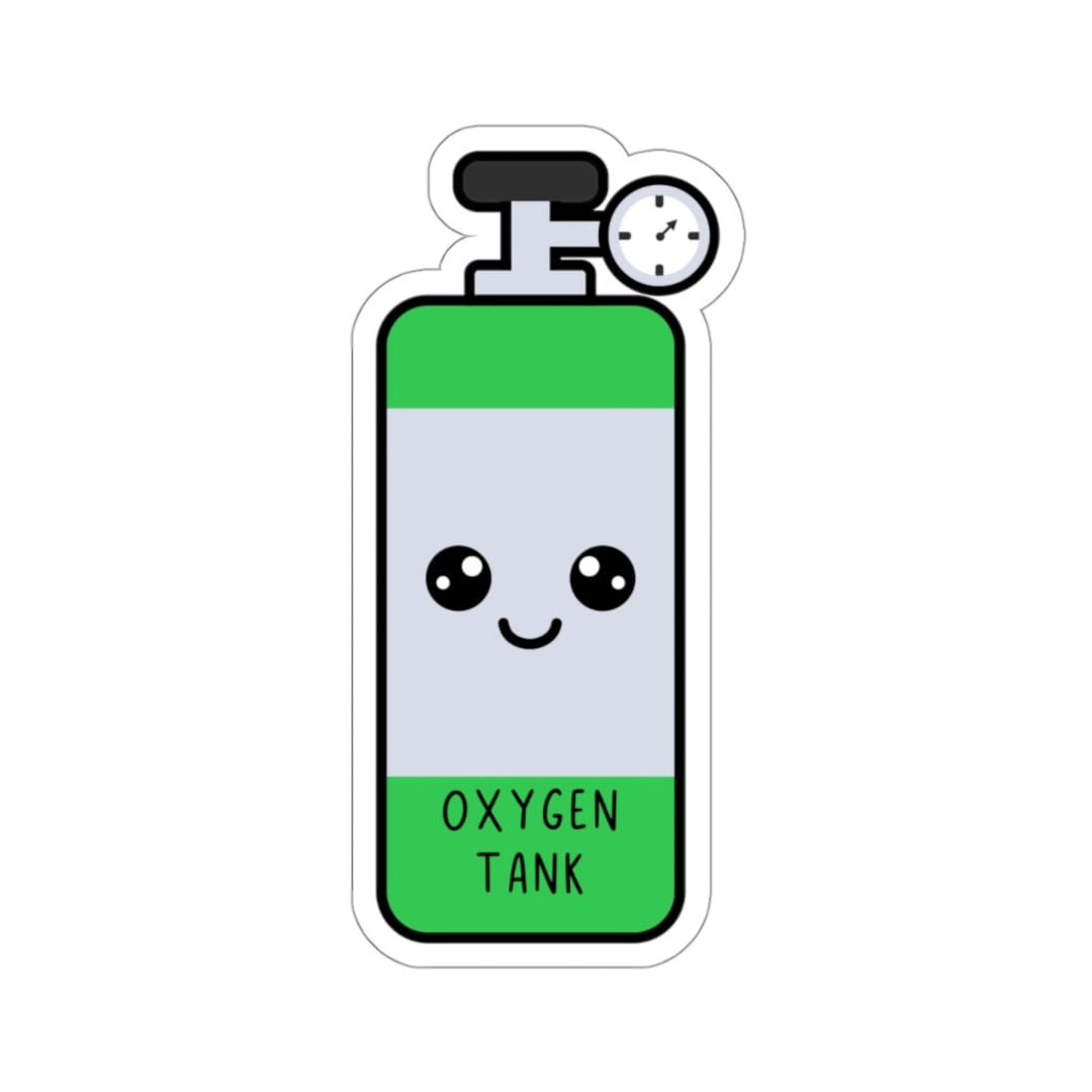 Oxygen Tank Sticker - Etsy Singapore
