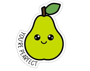 Pear Computer Decal - Etsy