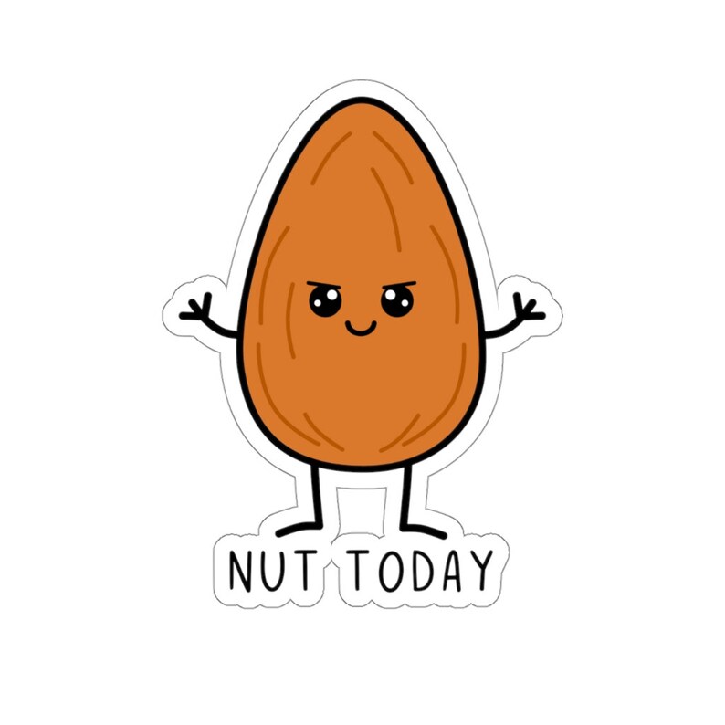 Nut Today Almond Sticker - Etsy