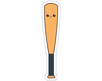 Baseball Bat Sticker - Etsy