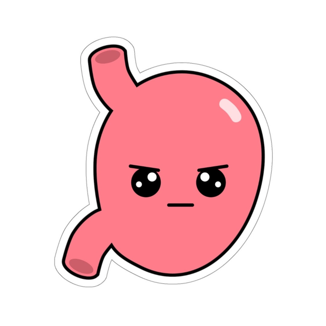 Upset Stomach Sticker - Etsy