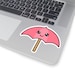 Beach Umbrella Sticker - Etsy