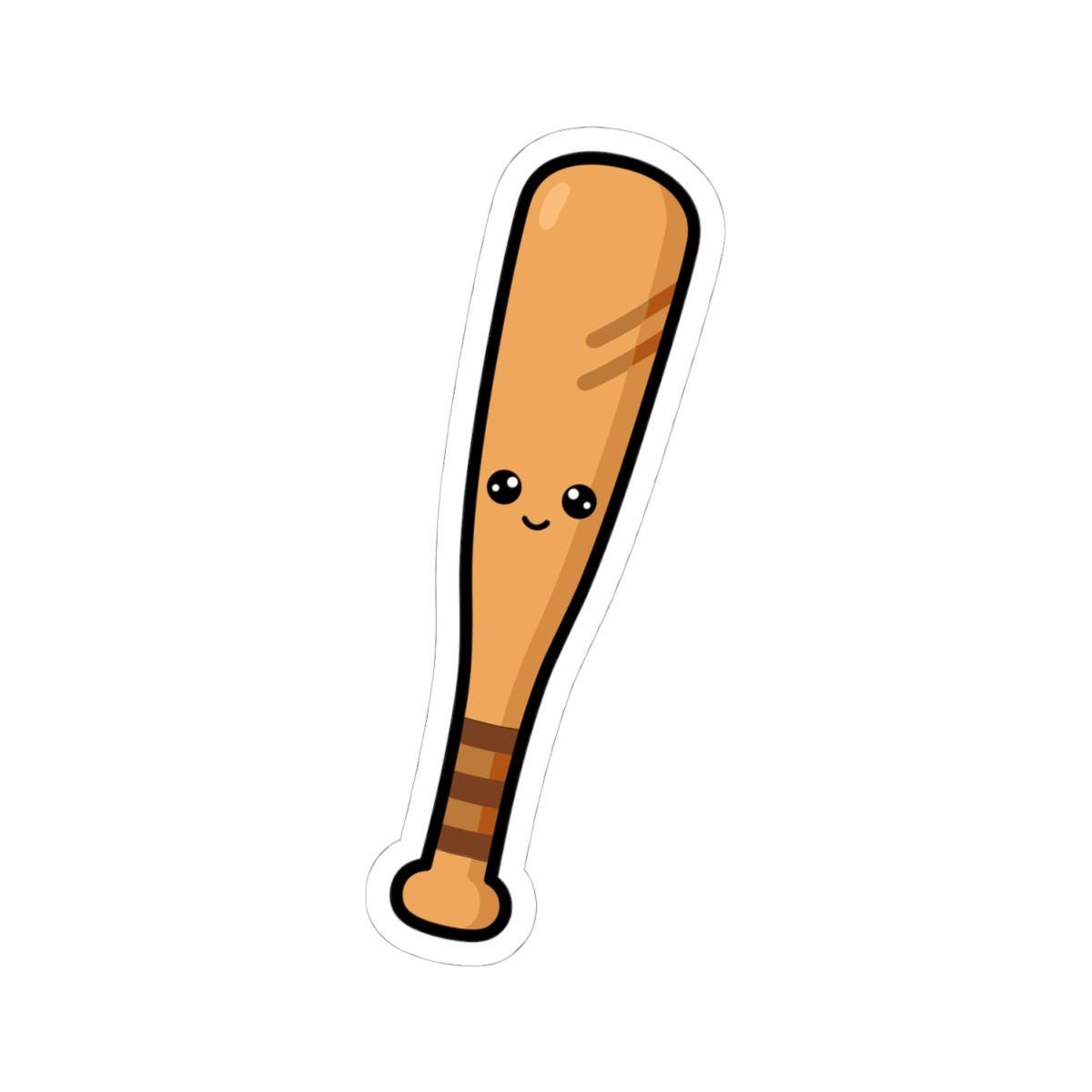Baseball Bat Sticker - Etsy