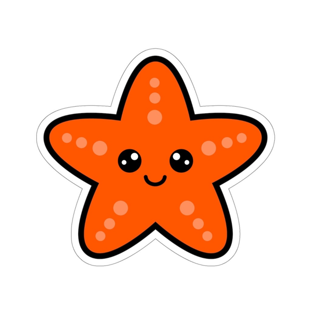 Starfish Sticker - Etsy