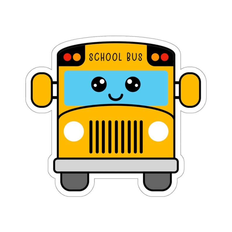School Bus Sticker - Etsy