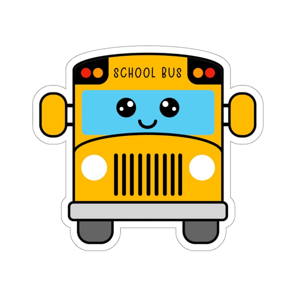 School Bus Sticker - Etsy