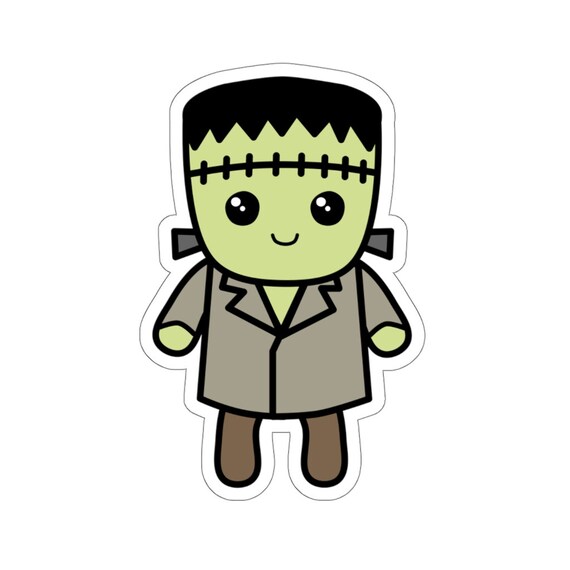Frankenstein Sticker | Etsy