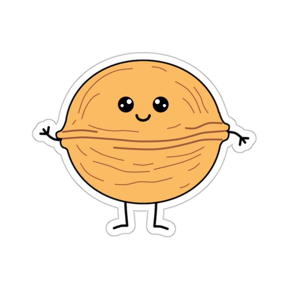 Walnut Sticker - Etsy