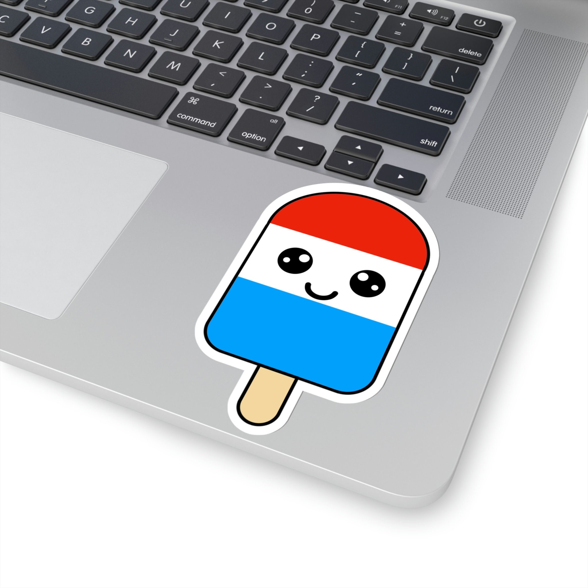 Red White & Blue Popsicle Sticker - Etsy