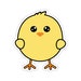 Chick Sticker - Etsy UK